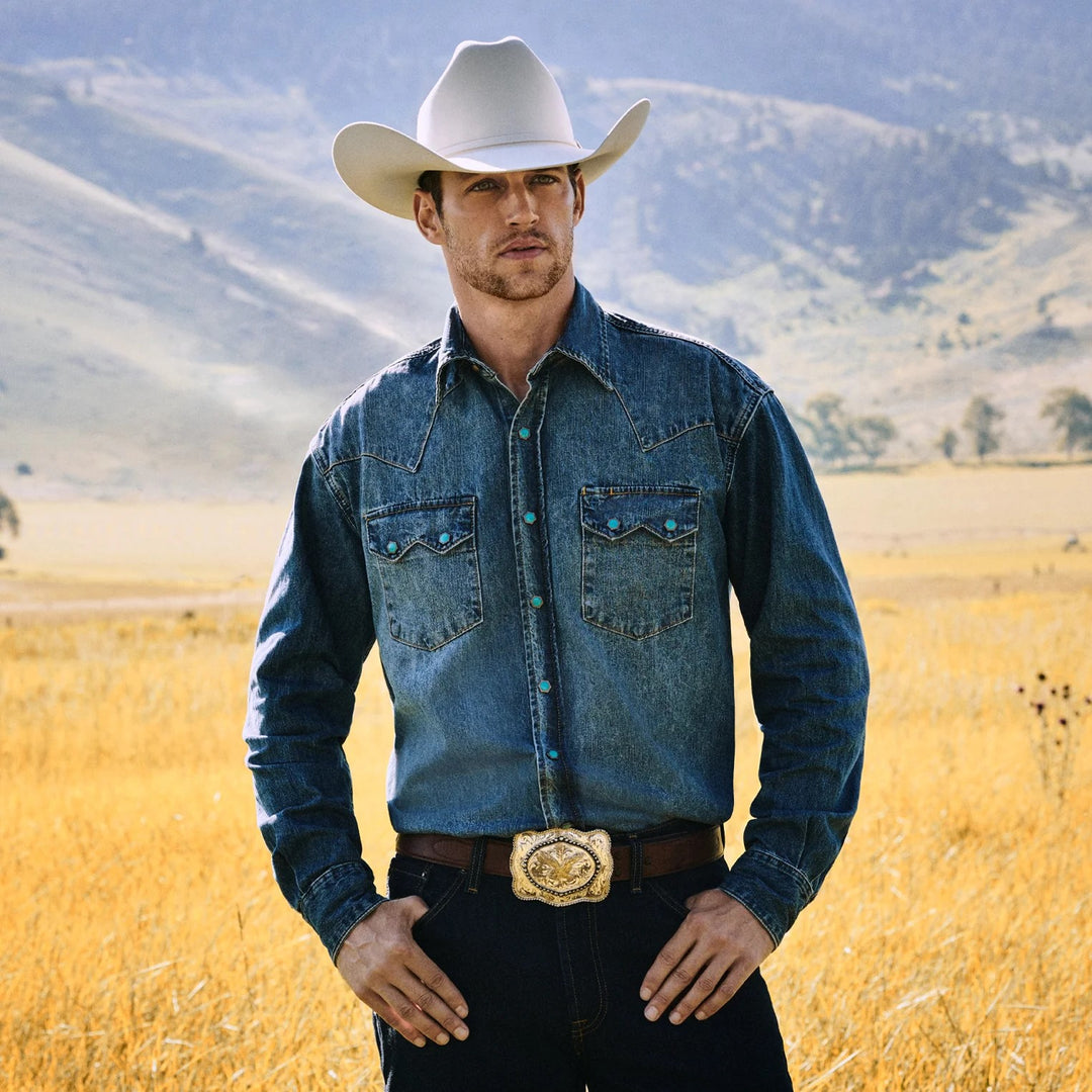 Stetson Skyline Hat Silverbelly | Unisex Cowboy Hat | Felt ...